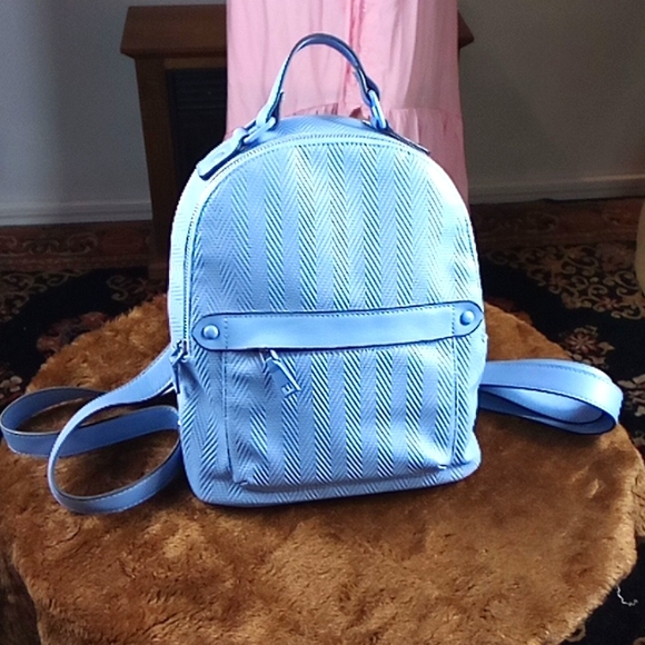 Madden Nyc | Bags | Madden Nyc Blue Mini Backpack | Poshmark